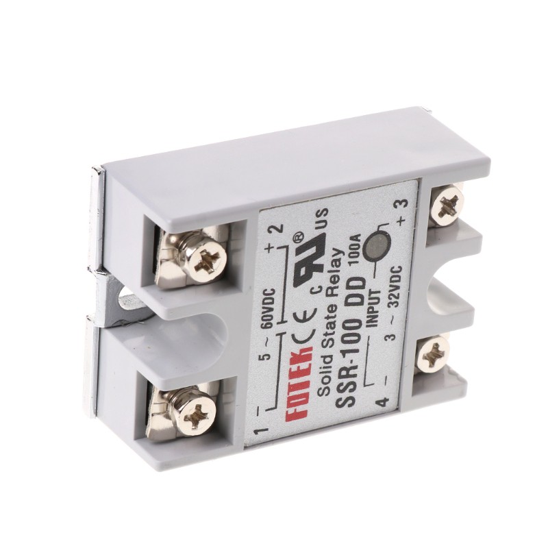 SSR-100 DD Solid State Relay Module 100A 3-32V DC Input 5-60V DC Output Relay | Shopee Philippines