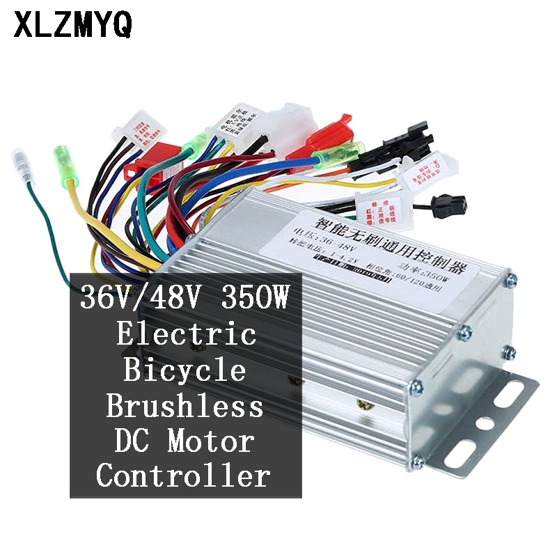 Electric Bike Controller 36V/48V 350W Brushless Controller For Electric ...