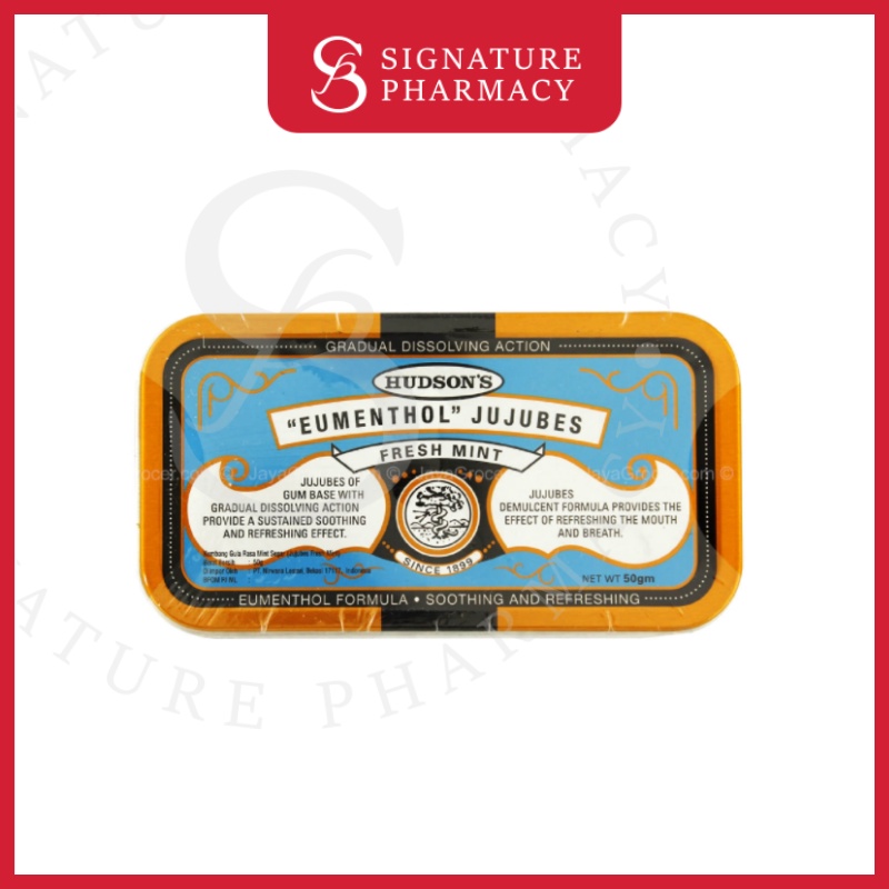 HUDSON'S EUMENTHOL JUJUBES TIN - CLASSIC RED/ FRESH MINT BLUE/ HONEY ...