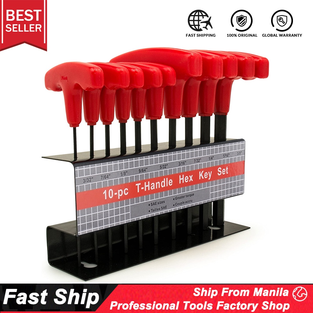 New Tip Shaft T Shape Handle Wrench Hexagon Spanner Hex Key Wrench Keys ...