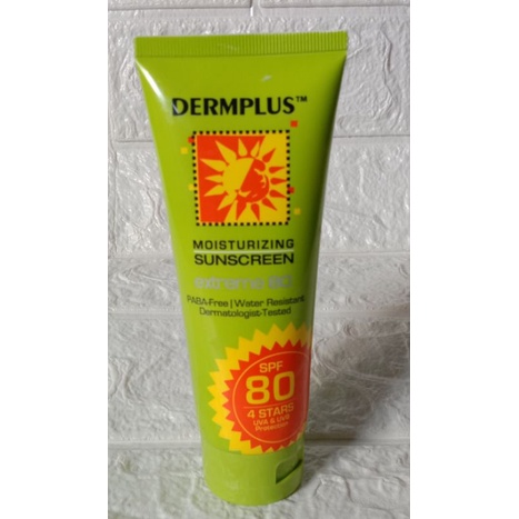 DERMPLUS MOISTURIZING SUNSCREEN EXTREME SPF 80 (100ML) | Shopee Philippines