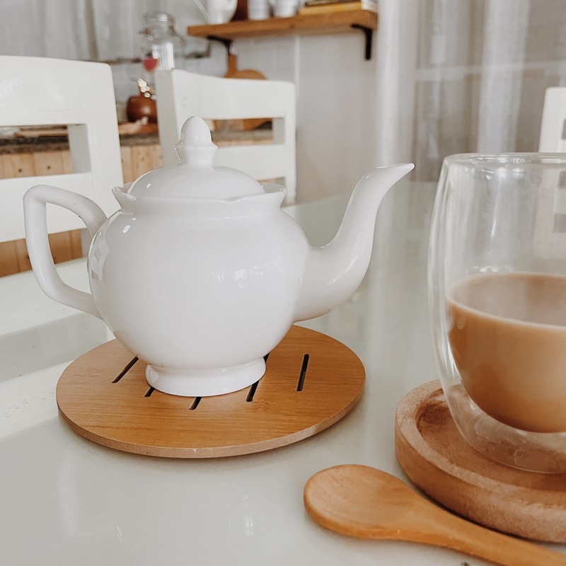 Porcelain White Teapot (Sasha) | Shopee Philippines