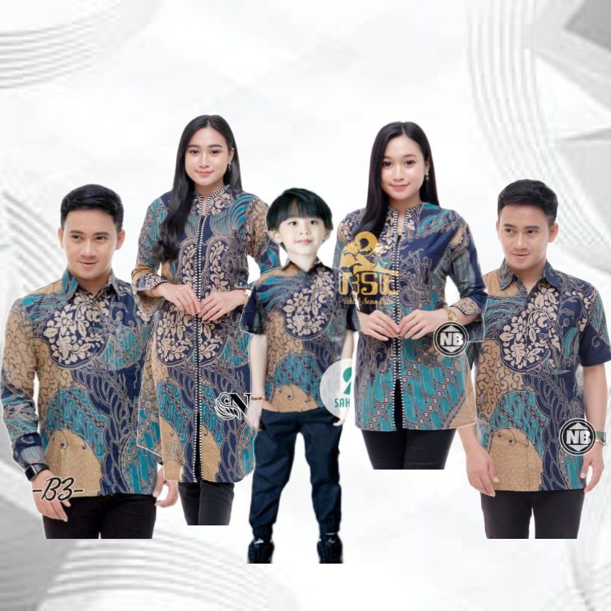 Modern couple batik - batik Top - batik couple Women - Uniform batik ...
