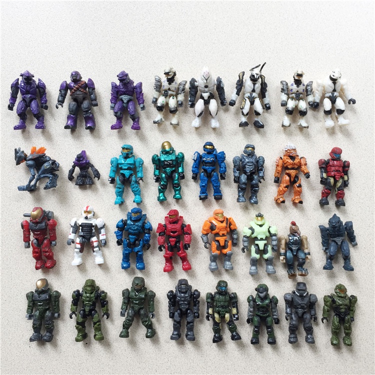Mega Bloks Construx Infinite Halo Building Block Minifigure | Shopee ...