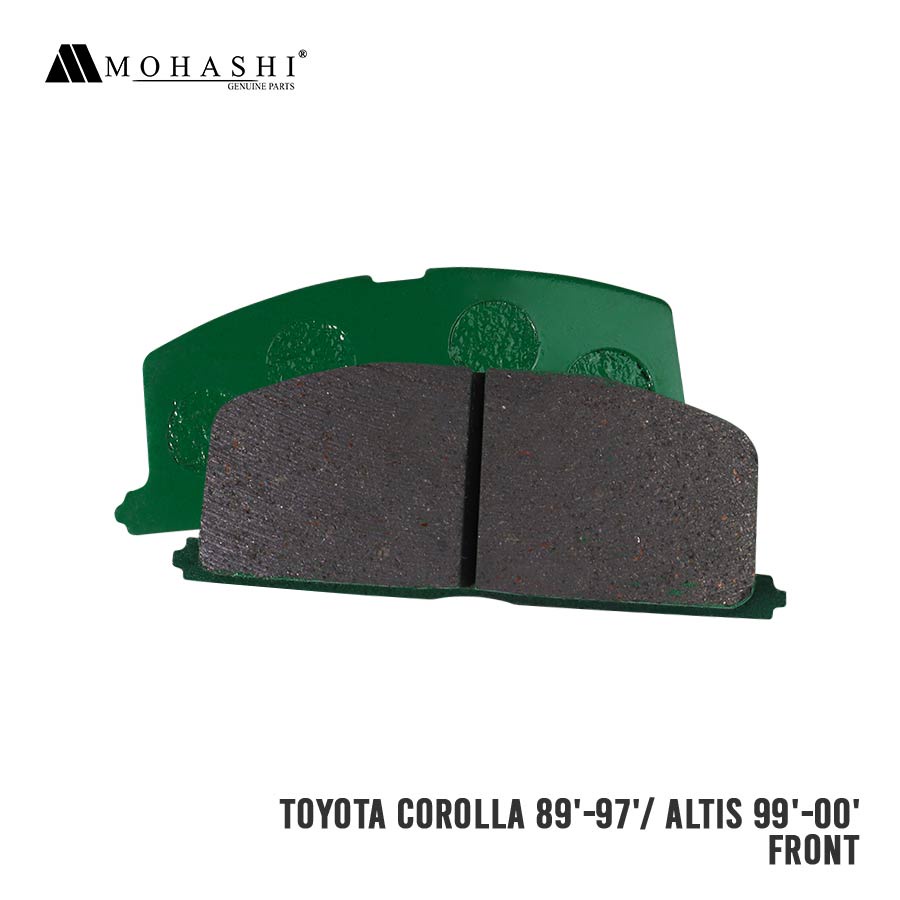 BEST CHOICE AUTO SUPPLY MOHASHI BRAKE DISC PAD FRONT TOYOTA COROLLA ...