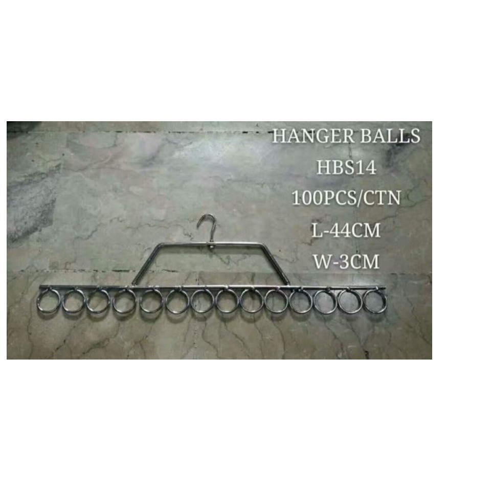DIVI STORE's Hanger Balls Stainless | Shopee Philippines
