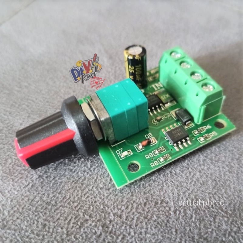 DC 1.8V 3V 5V 6V 12V 2A PWM Motor Speed Controller Low Voltage Motor ...