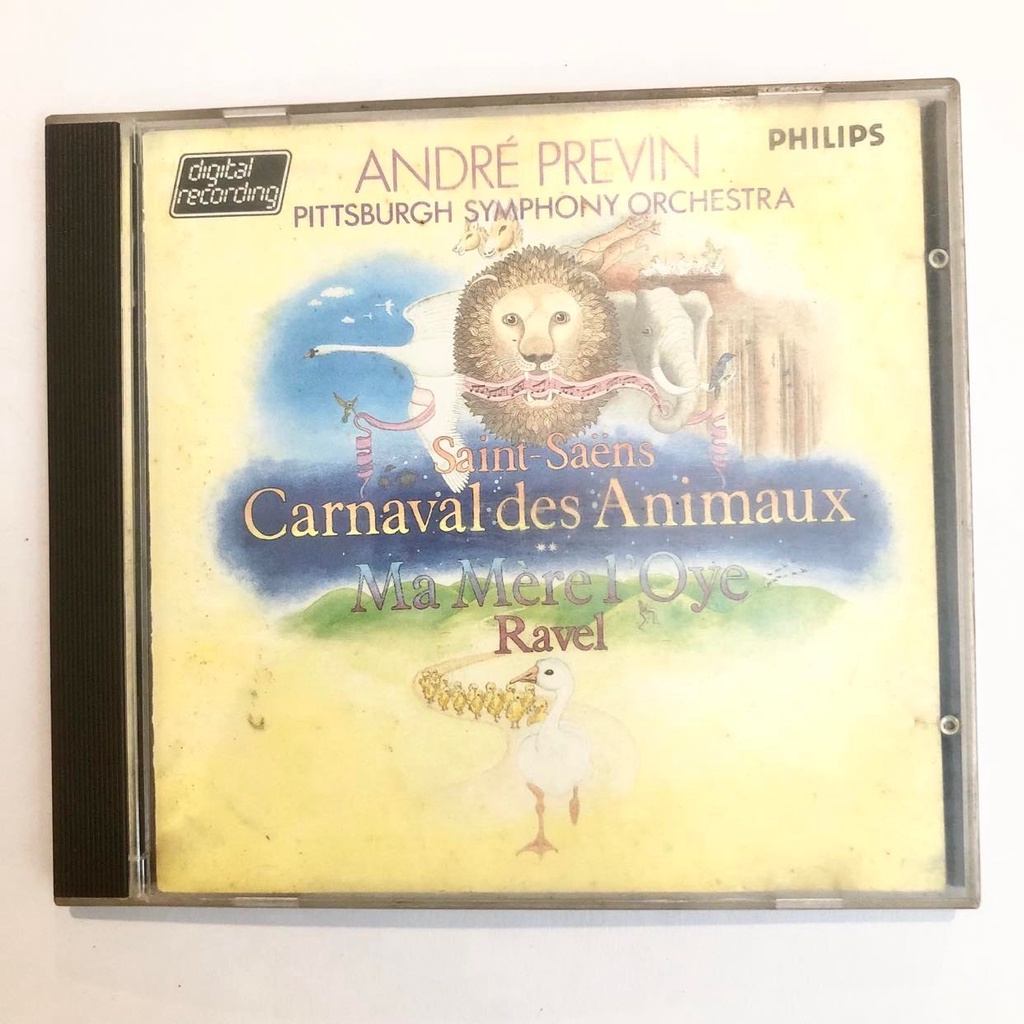 Saint-Saëns / Ravel — André Previn - Carnaval Des Animaux / Ma Mère L ...