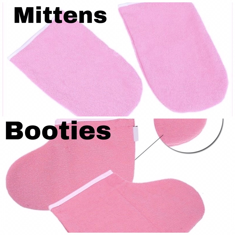 Paraffin Wax Hand Gloves Mittens Foot Booties Pair | Shopee Philippines