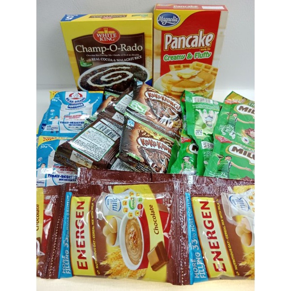 Grocery Package/Grocery Set ( Breakfast or Merienda Set ) | Shopee ...