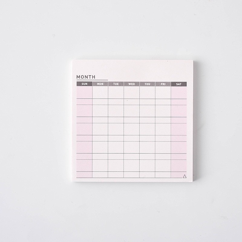 TBM 60 Sheets Check List/ Weekly Planner/ Monthly Planner | Shopee ...
