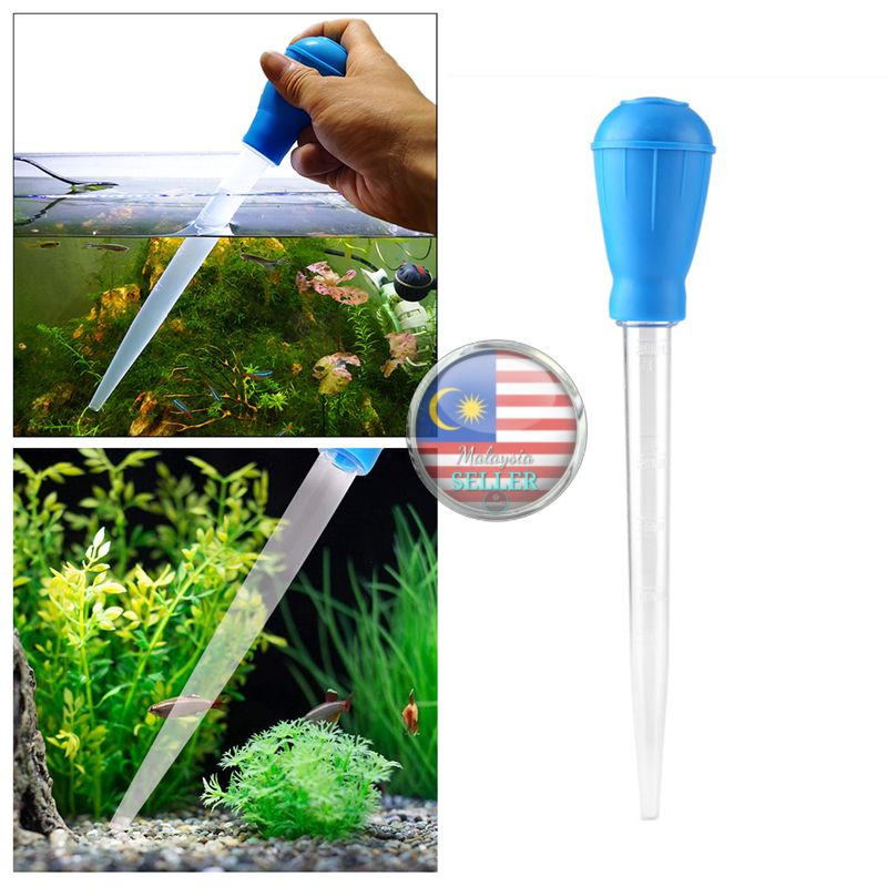 Aquarium Mini Siphon Pipette Suction Pump @ Handpump for Cleaning ...