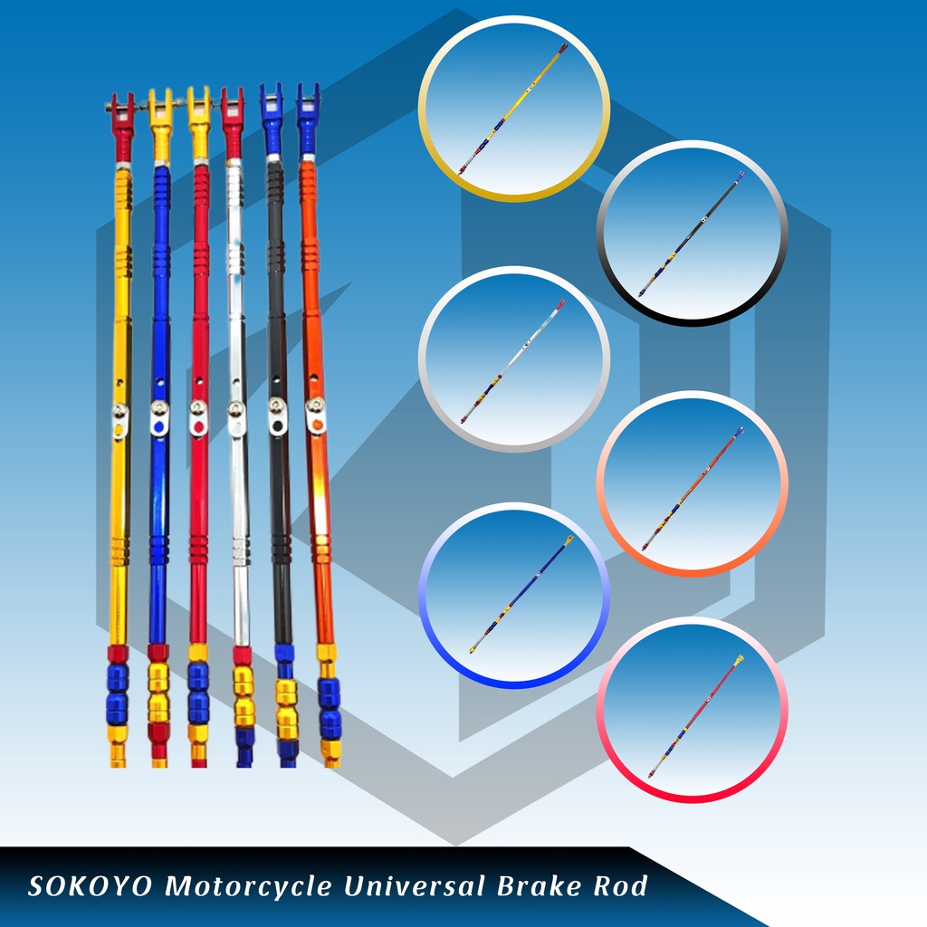 Knight Universal Rear Brake Rod For Motorcycle Accessories (Universal ...