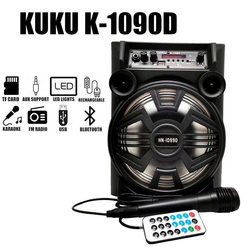 IMX Karaoke Super Bass Bluetooth Portable Speaker with remote Free ...