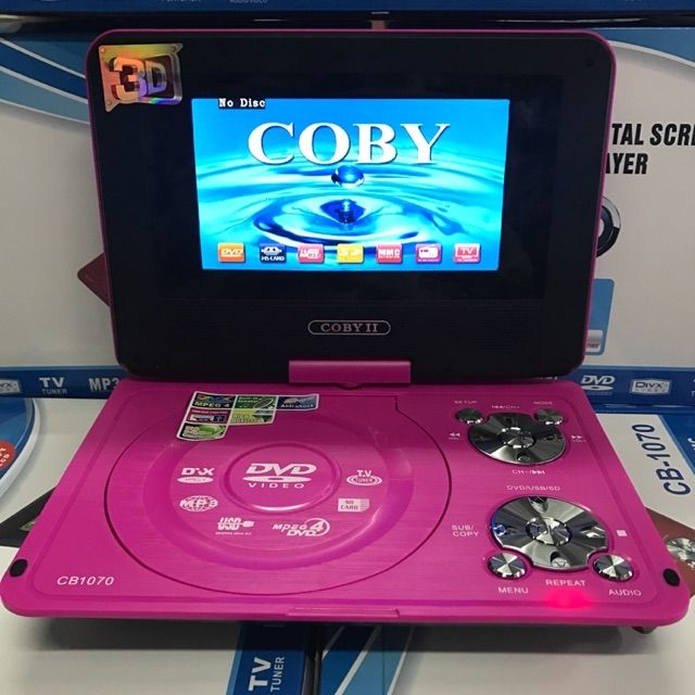 Portable DVD Player 16.7 coby | Shopee Philippines