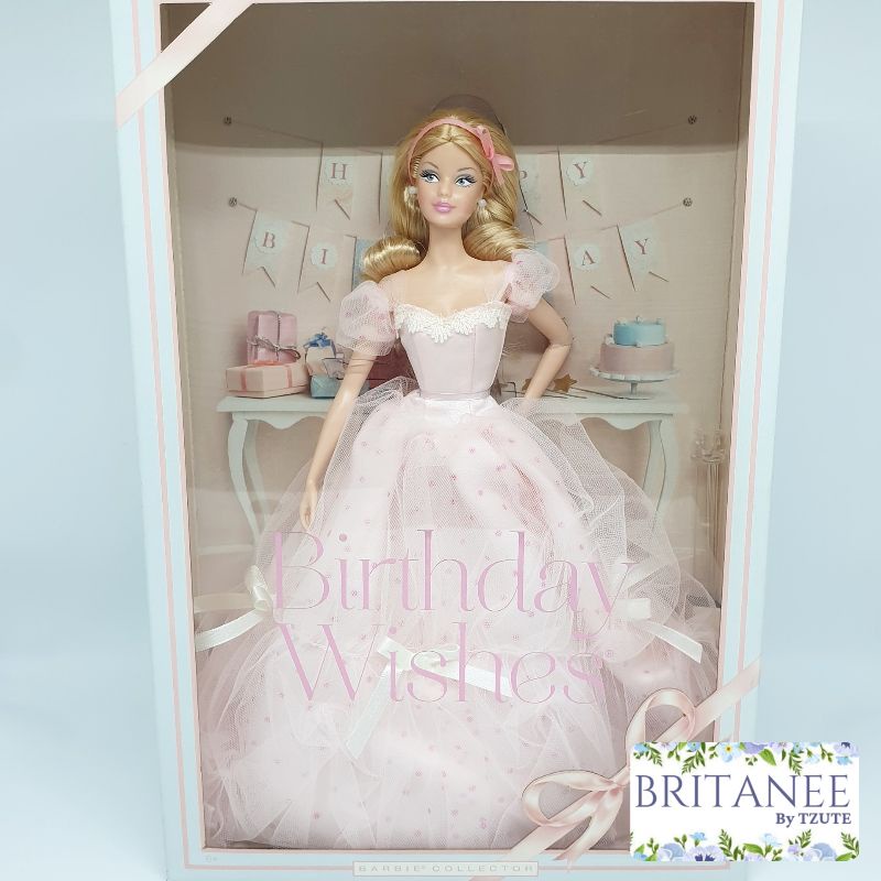 Original MATTEL BARBIE COLLECTOR BIRTHDAY WISHES DOLL | Shopee Philippines
