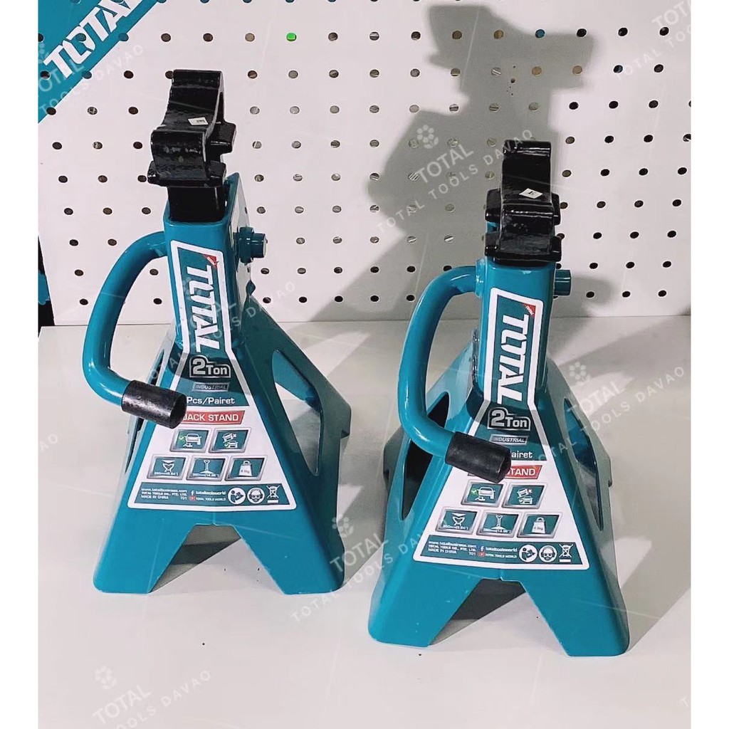 TOTAL Jack Stand 2TON THJS0201 2pcs SET (INDUSTRIAL) | Shopee Philippines