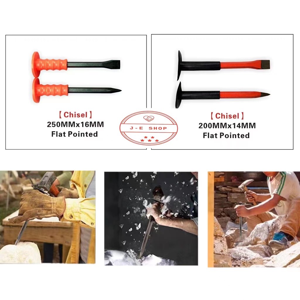 heavy duty chisel flat/pointed(small at big) | Shopee Philippines