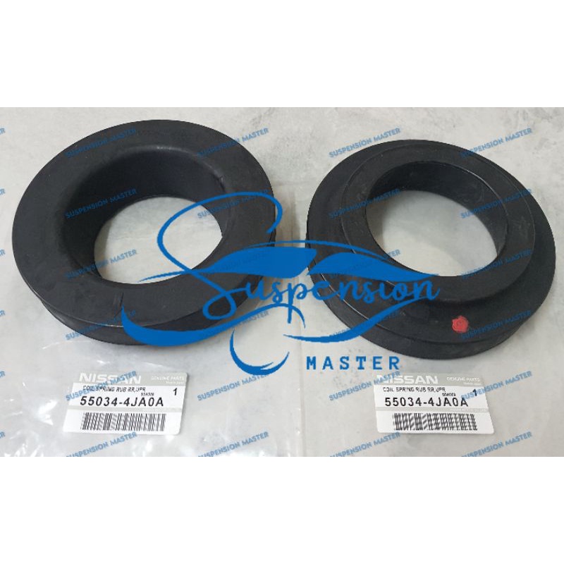 2 IN 1 SET - REAR COIL SPRING RUBBER UPPER - NISSAN NAVARA NP300 -55034 ...