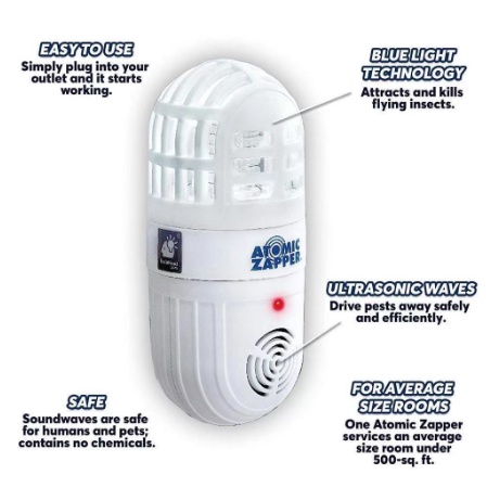 Effective Atomic Zapper Mosquito Killer New Ultrasonic Insect Repellent ...