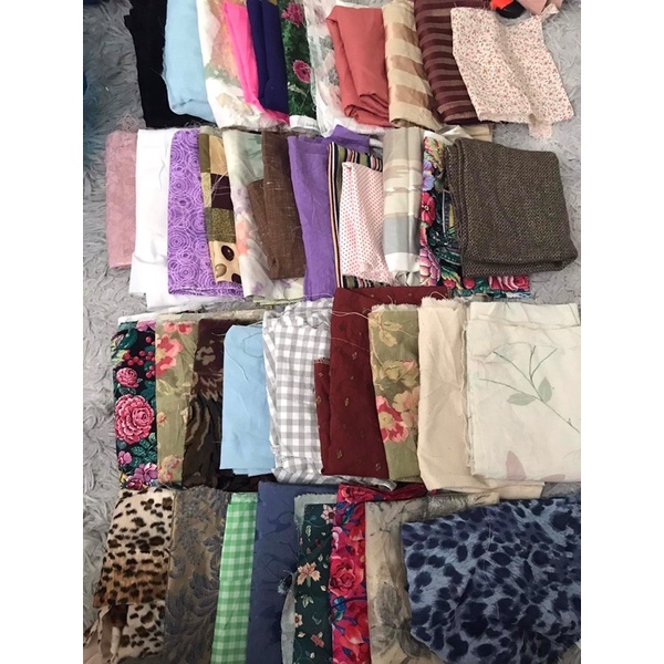Pt. 4 SEND US A DM FIRST Fabric Destash For Big & Small Projects. | Shopee Philippines