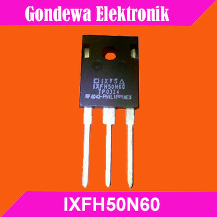 50n60 IXFH50N60 50A 600V power mosfet N channel | Shopee Philippines