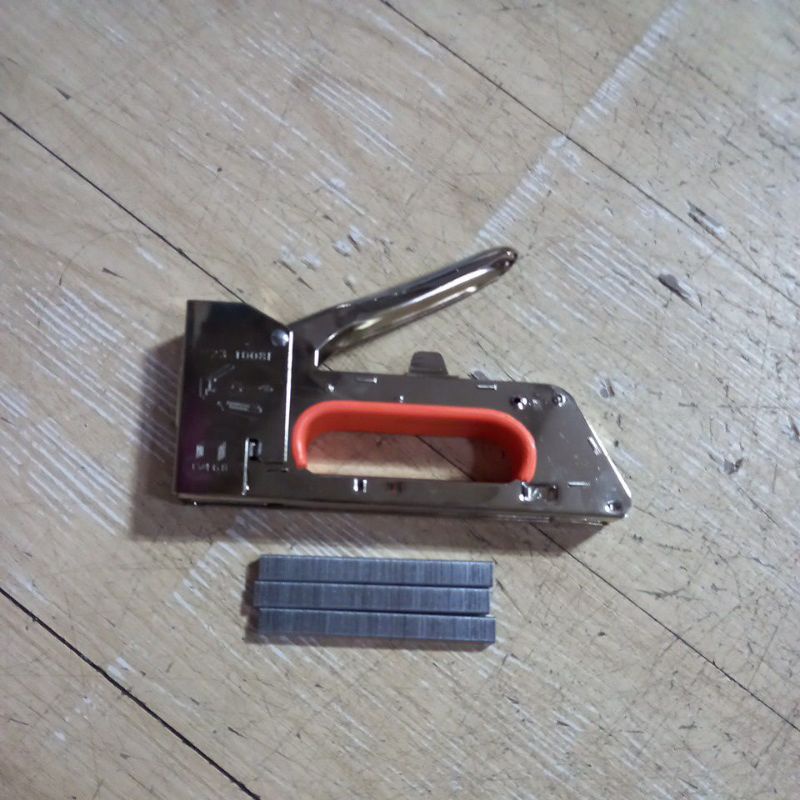 orig gun tacker with free staple wire tacker | Shopee Philippines