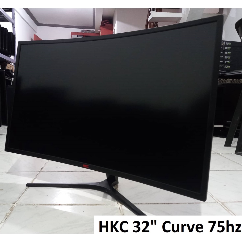 HKC 27" Curve 144hz, Slim Frame Gaming LED Wide monitor,HDMI,FullHD PS4 ...
