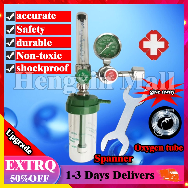 Oxygen Tank Regulator With Pressure Gauge Medical Oxygen Regulator With ...