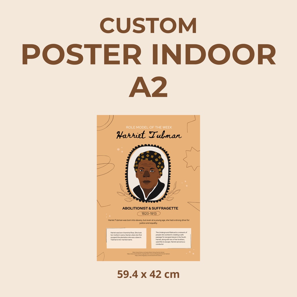 (A2) Print CUSTOM A2 POSTER According To Design | Shopee Philippines