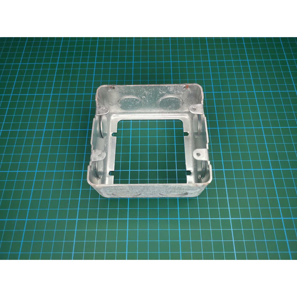 Galvanized Electrical Box Extension Ring Square 4x4x2 inches | Shopee ...