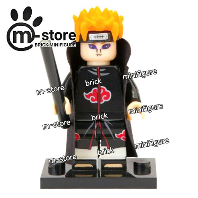Brick naruto pain nagato mini toy figure | Shopee Philippines