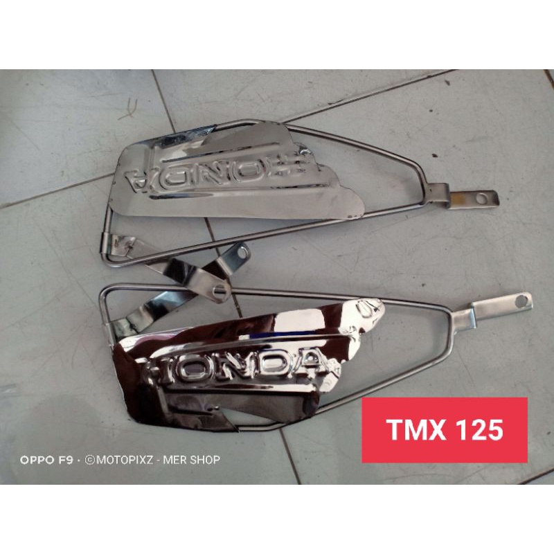 Stainless Side Cover Lock Tmx155/tmx125/barako | Shopee Philippines