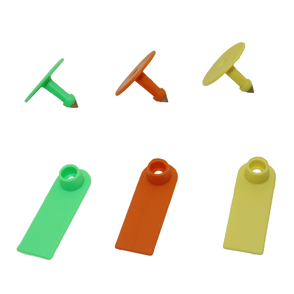 100 Sets Animal ear tags No word ear signage Animal identification ...