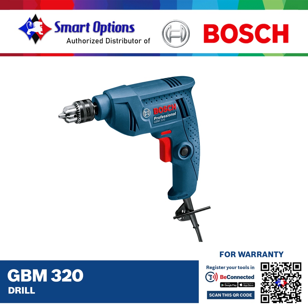 BOSCH GBM 320 PROFESSIONAL DRILL | Shopee Philippines
