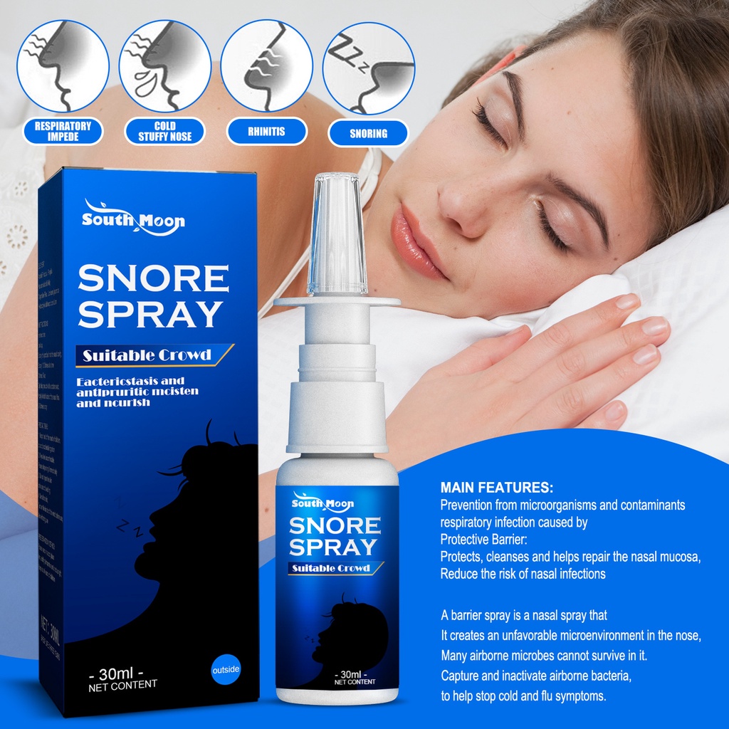 Anti Snoring Spray Natural Herbal Sprays Chronic Rhinitis Sinusitis ...