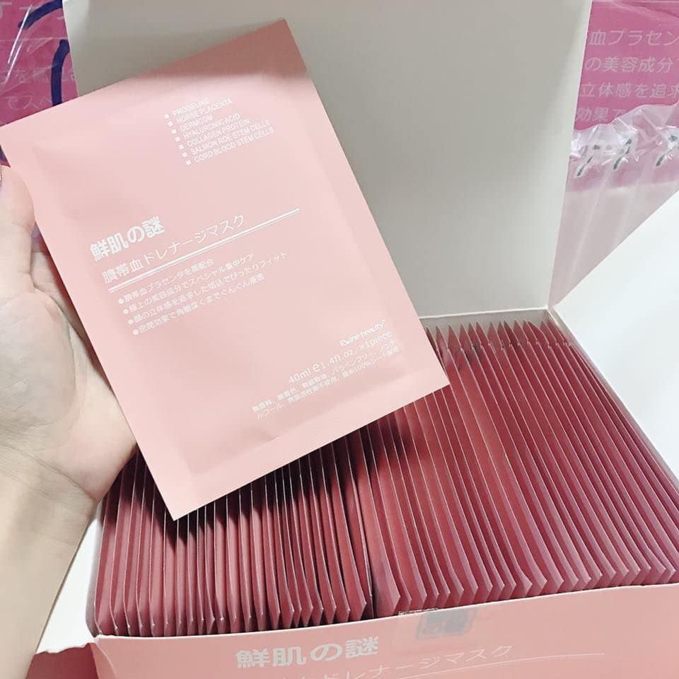 Japanese sheep placenta mask | Shopee Philippines