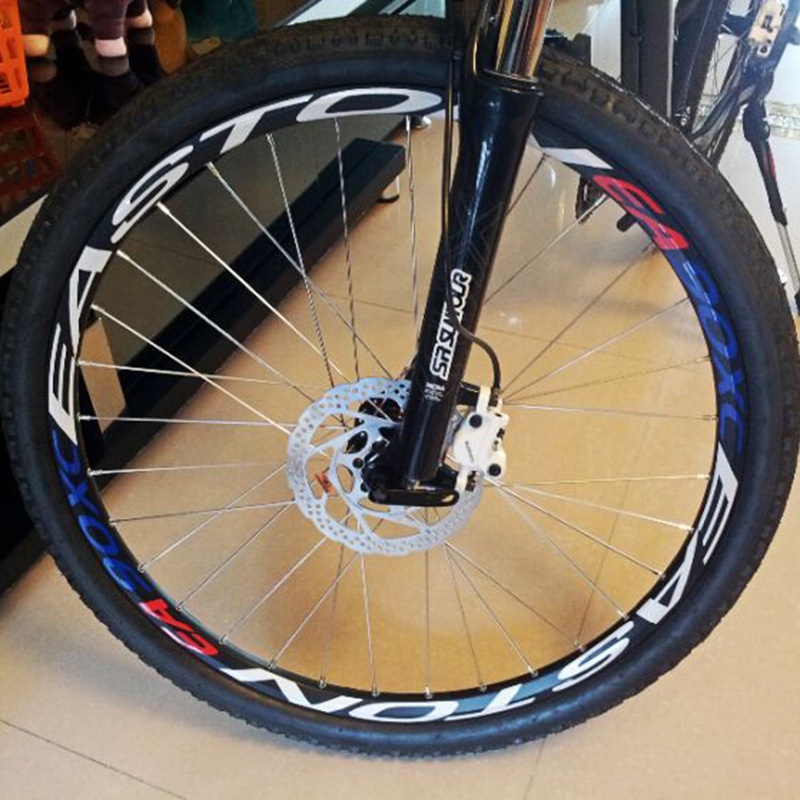 2Pcs EA Wheel Set Stickers Mountain Bike Wheel stickers Ring Stickers ...