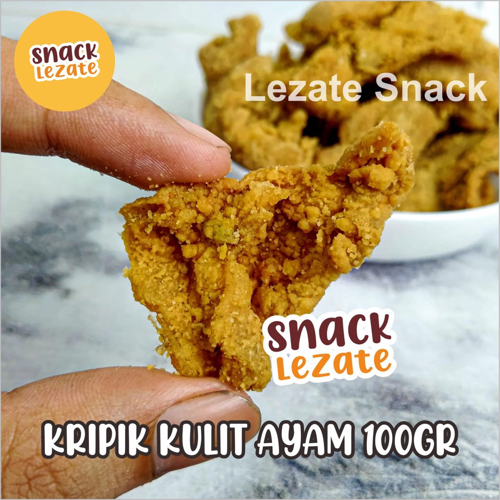 Sedap Snack - Chicken Crispy Skin 100GR Crispy Savory / Crispy Skin ...