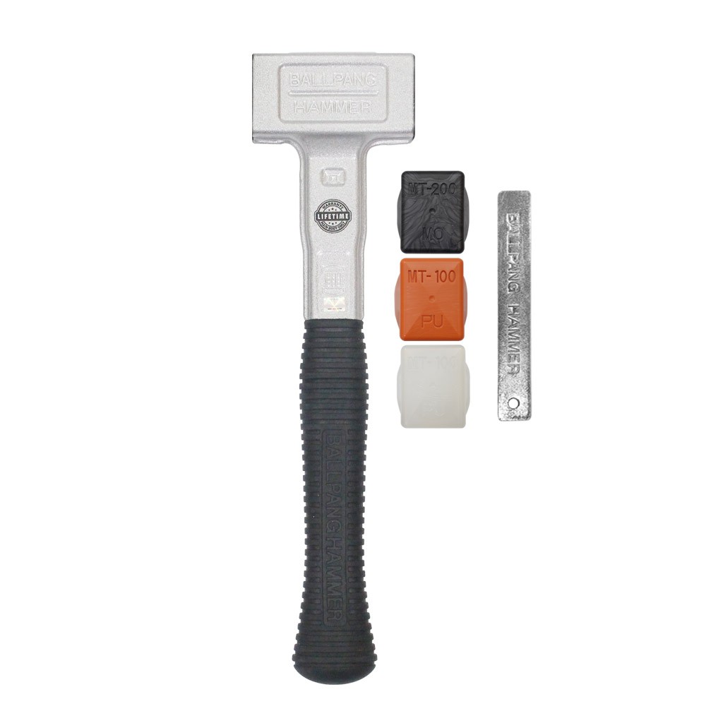 All in one Ball pang hammer which a head can be changed and has a ball ...