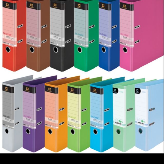 Spine File 3 Inches Elephant Brand 2100 F4 (Choose Color) | Shopee ...