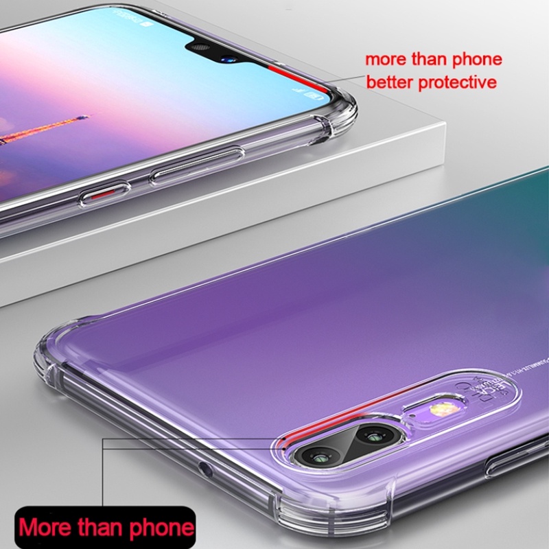 Anti Shock Clear Case Huawei P20 P30 Pro Mate 20 lite 20X Y5 Prime Y6 Y7 Pro 2108 2019 Nova 2i ...