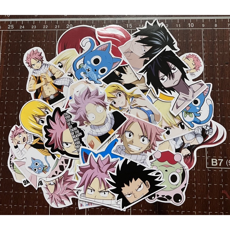 Fairy Tail Anime Sticker Pack (35pcs) | Shopee Philippines