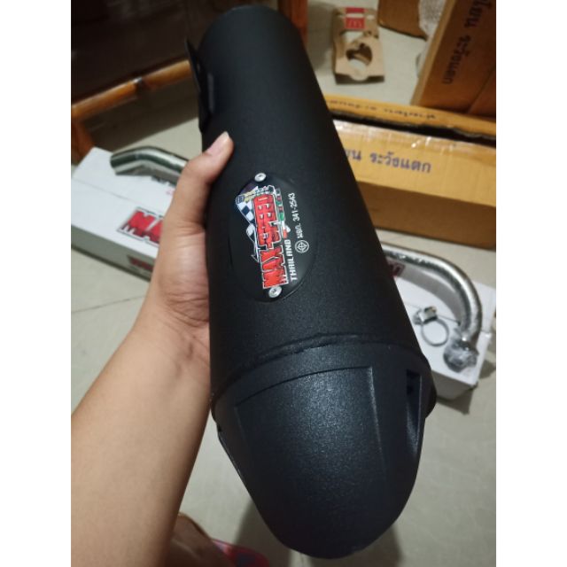 Xrm 125 Rs125 Black Maxspeed Chicken Power Pipe Thailand Made | Shopee ...