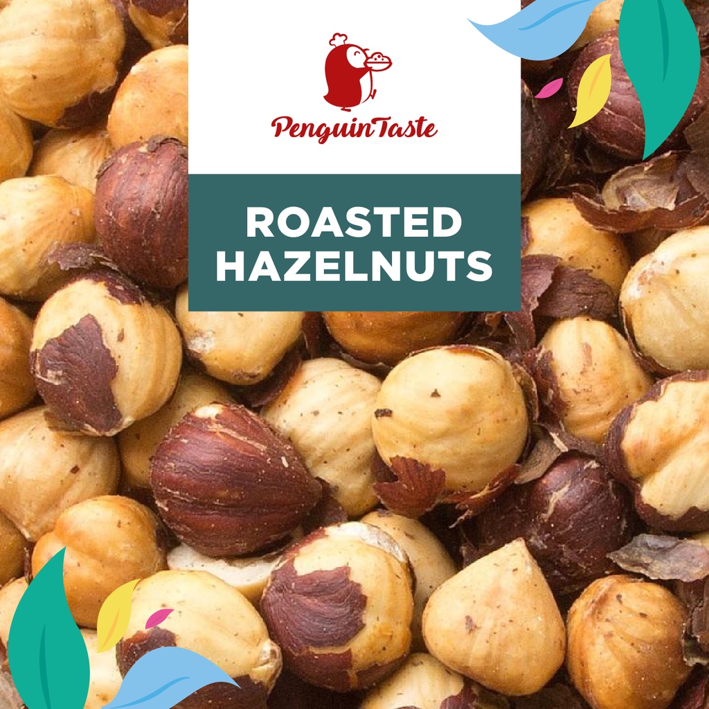 HALAL Roasted Hazelnuts by PENGUIN TASTE/ Healthy Snack/ JAKIM HALAL ...