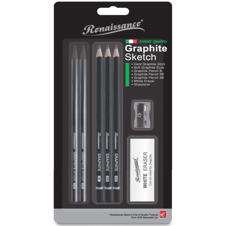 Renaissance graphite sketch set | Shopee Philippines