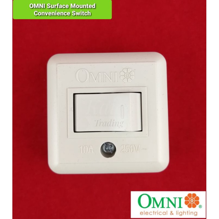 Omni Surface Mounted Convenience Switch WSS-003 | Shopee Philippines