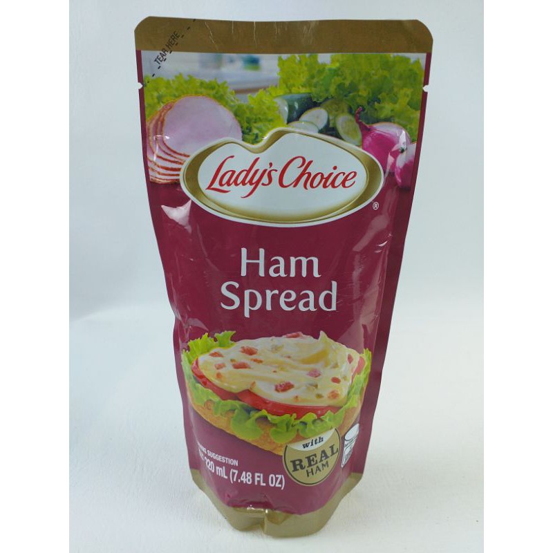 Lady's Choice Ham Spread 220ml | Shopee Philippines