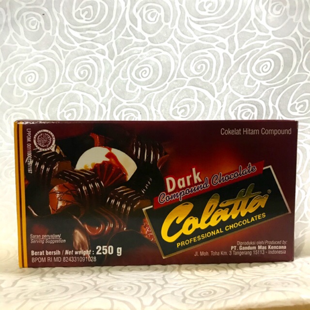 Colatta / Collata Dark Brown Bar 250g | Shopee Philippines