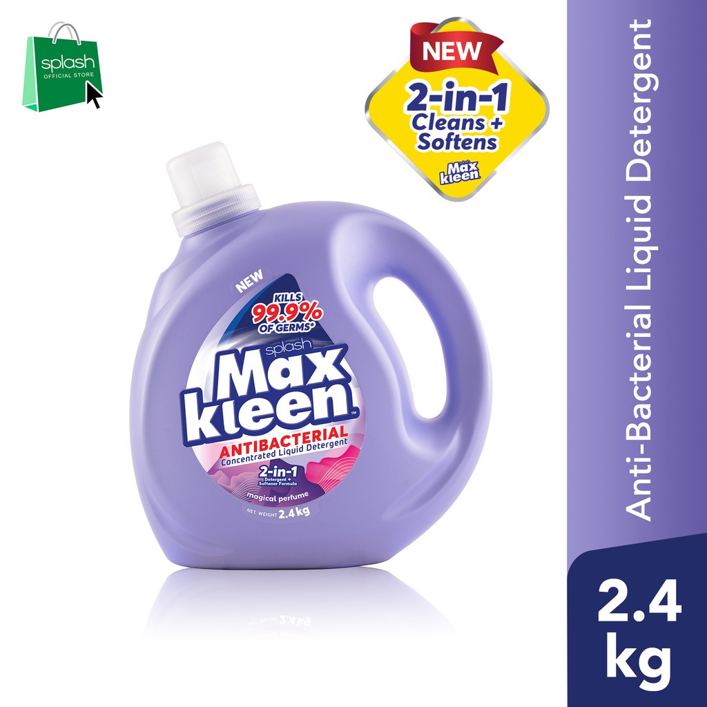 Splash MaxKleen Antibacterial Concentrated Liquid Detergent - Magical ...